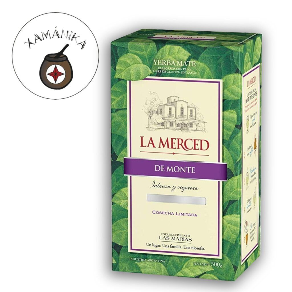 Yerba Mate La Merced (De Monte) etiqueta morada - Xamánika